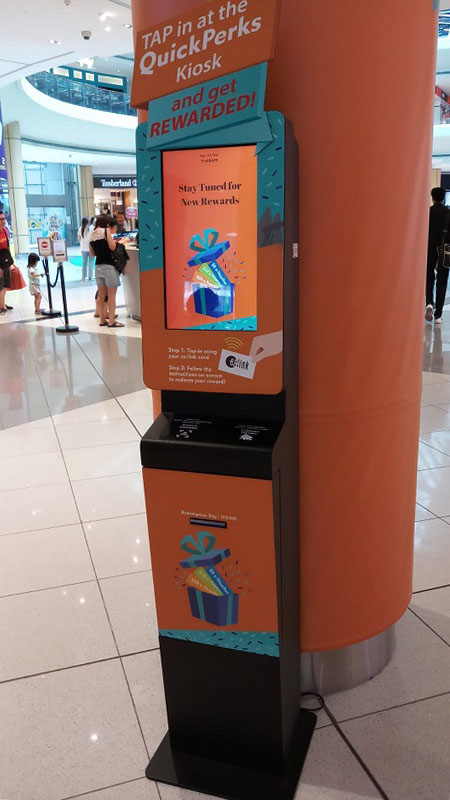 Reward Redemption Kiosk | AIT Technologies Pte Ltd